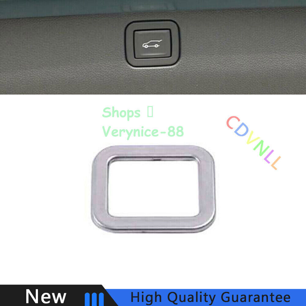 For Chevrolet Blazer 19-21 Silver Titanium Tailgate Rear Door Button ...