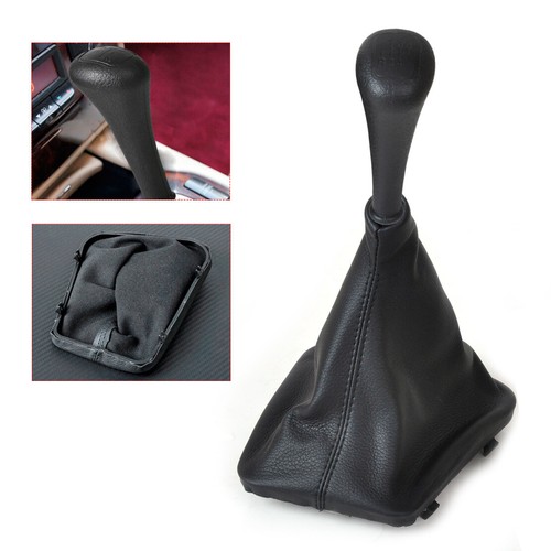 Spare Gear Shift Knob+ PU Gaiter Boot Fit for Mercedes-Benz W123 W126 ...