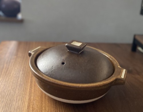 Shigaraki yaki Stylish DONABE Japanese Earthen Pot Clay Pot Cooking ...