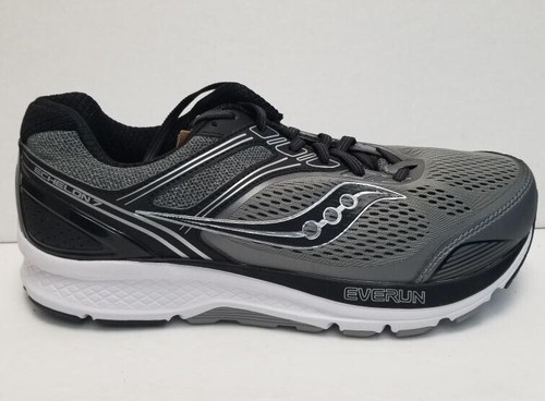 Saucony Herren Echelon 7 extra weit grau-schwarz Laufschuh S20470-1 ...