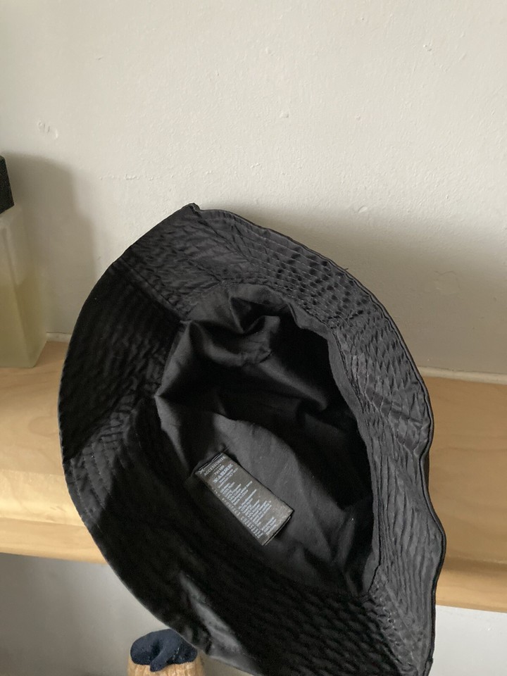 Black Accessorize Bucket Hat. Water Resistant.One Size.New without tags ...