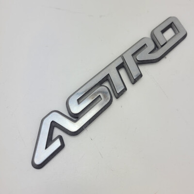 1999-2002 Chevy Astro Rear Astro Tailgate Emblem Badge Chrome | eBay