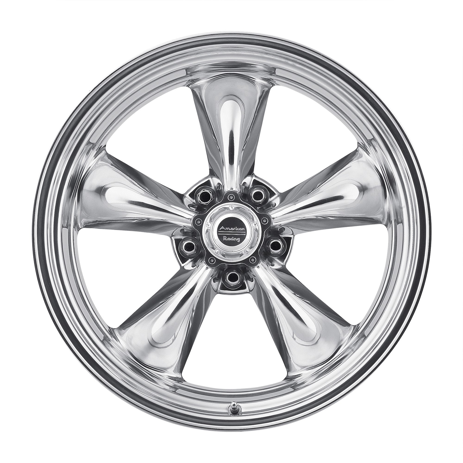 Set 4 American Racing VN515 Torq Thrust II 20x8 5x5.5 Polished Wheels ...