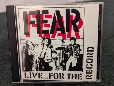 Fear - Live....For The Record - CD - Punk - 19 Tracks - Free Shipping ...