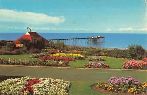 Postcard Pier and Cliff Gardens Hunstanton Norfolk England | eBay