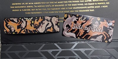 Side By Side Zox #32 * Gold Stitched* Size Medium * Bracelet | eBay