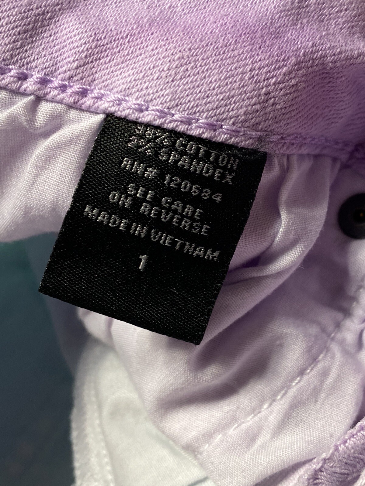 Disney The Little Mermaid Size 1 Juniors Ariel Dip Dye Cut-Off Raw Hem ...