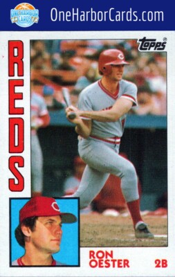 1984 Topps Cincinnati Reds #526 Ron Oester | eBay
