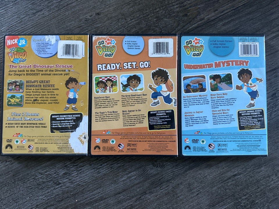 Go Diego Go! - Underwater Mystery, Great Dinosaur Rescue & Ready, Set ...