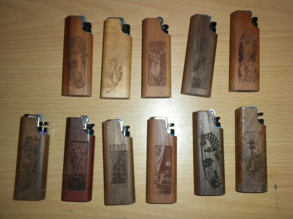 Wayne Carver Wood Lighter holder | eBay
