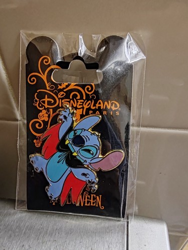 Disneyland Paris Halloween Special Stitch Vampire 2019 Trading Pin ...