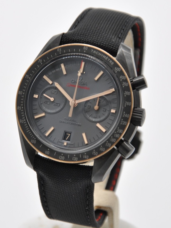 Omega Speedmaster Dark Side Of The Moon 18k Gold Sedna Ceramic ...