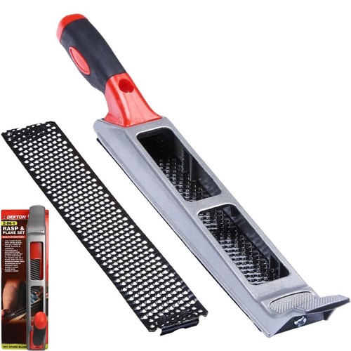 Dekton Hand Rasp Surform Plane 250mm Planer For Wood Plasterboard Files ...