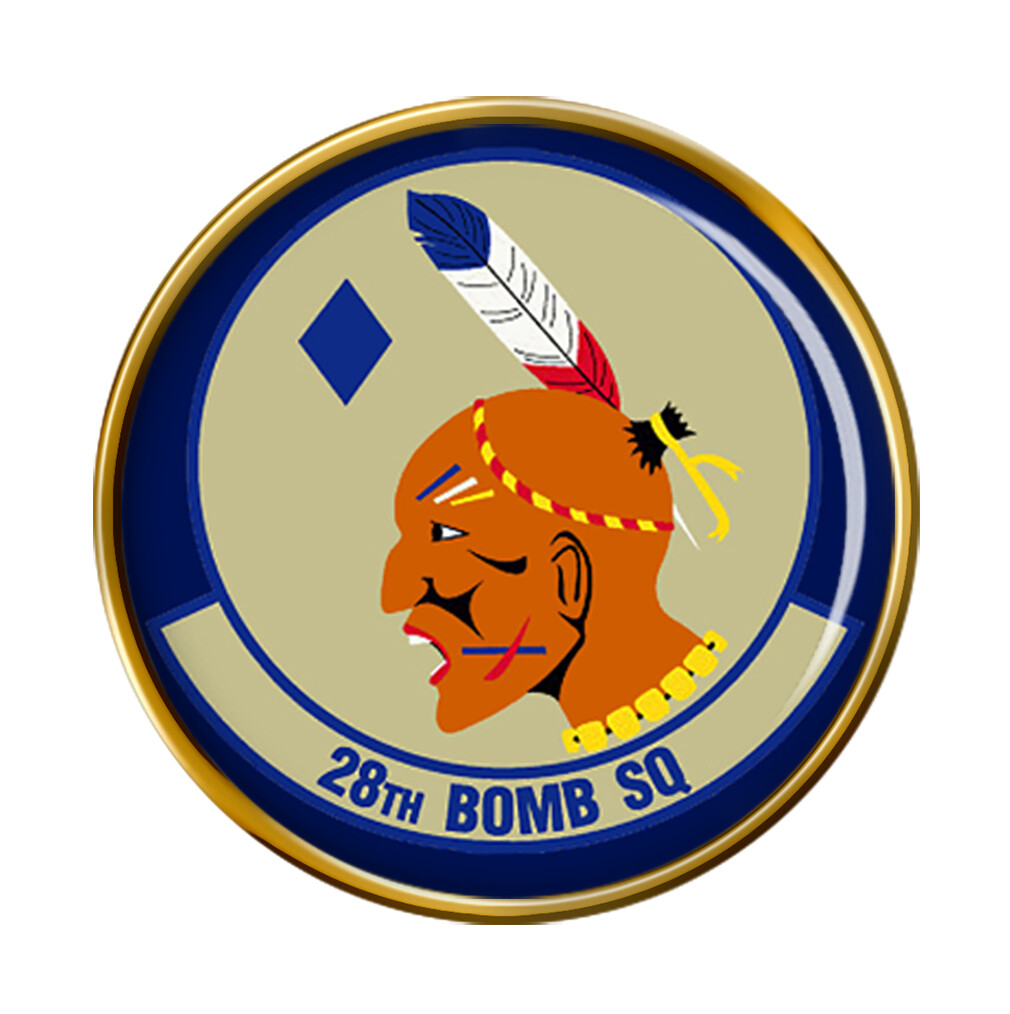 28th Bomb Squadron USAF Pin Badge | eBay