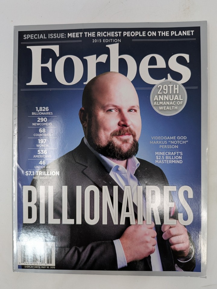 NEW Magazine: Forbes: Special Edition: Billionaires/400/30 Under ...
