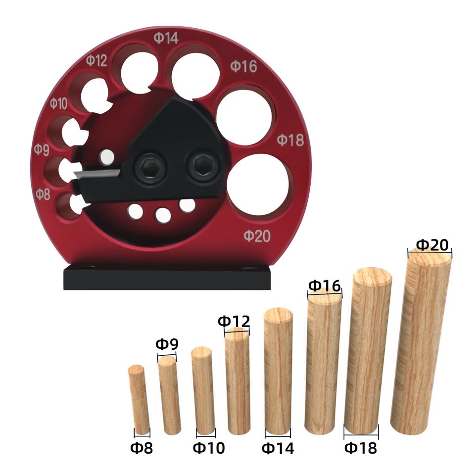 8-Hole Adjustable Dowel Makers High Speed Dowel Cutter Speed Dowel ...