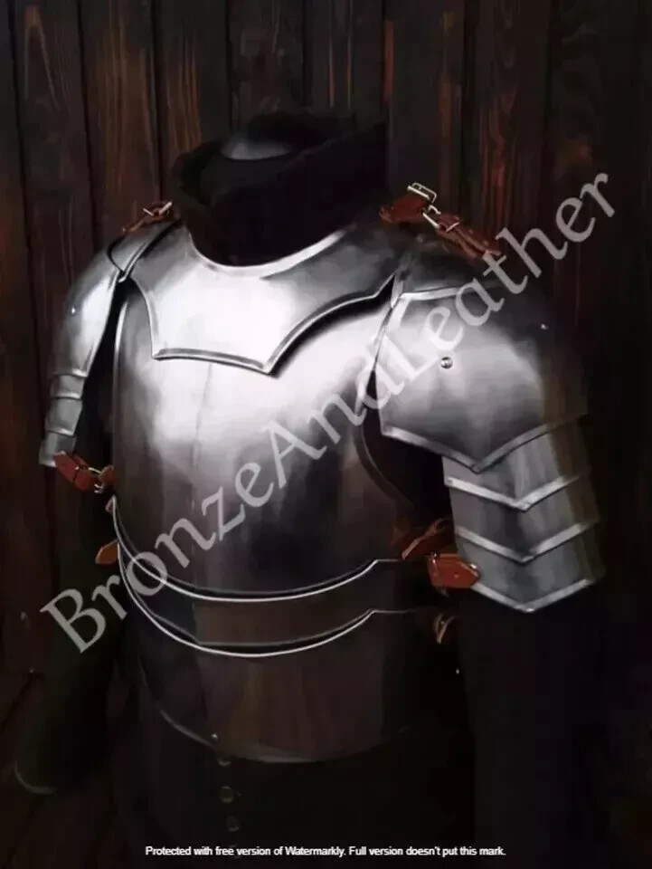 Medieval Wearable Full Suit Of Armor Knight Body Armor larp & Cosplay ...