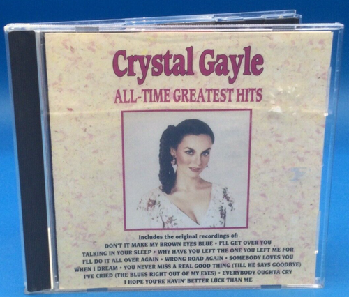 CRYSTAL GAYLE All-Time Greatest Hits CD 1999 Alliance NICE Fast Free ...