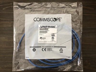 Lot Of 10 COMMSCOPE UNIPRISE SOLUTIONS UC1BBB2-0ZF009 Blue 9ft Patch ...
