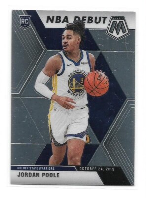 Jordan Poole 2019-20 Mosaic, Rookie GOLDEN STATE WARRIORS | eBay