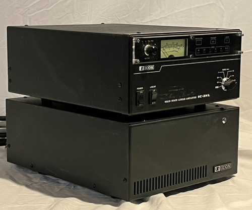 Icom IC-2KL Solid State Linear Amplifier With Power Supply Tested ...