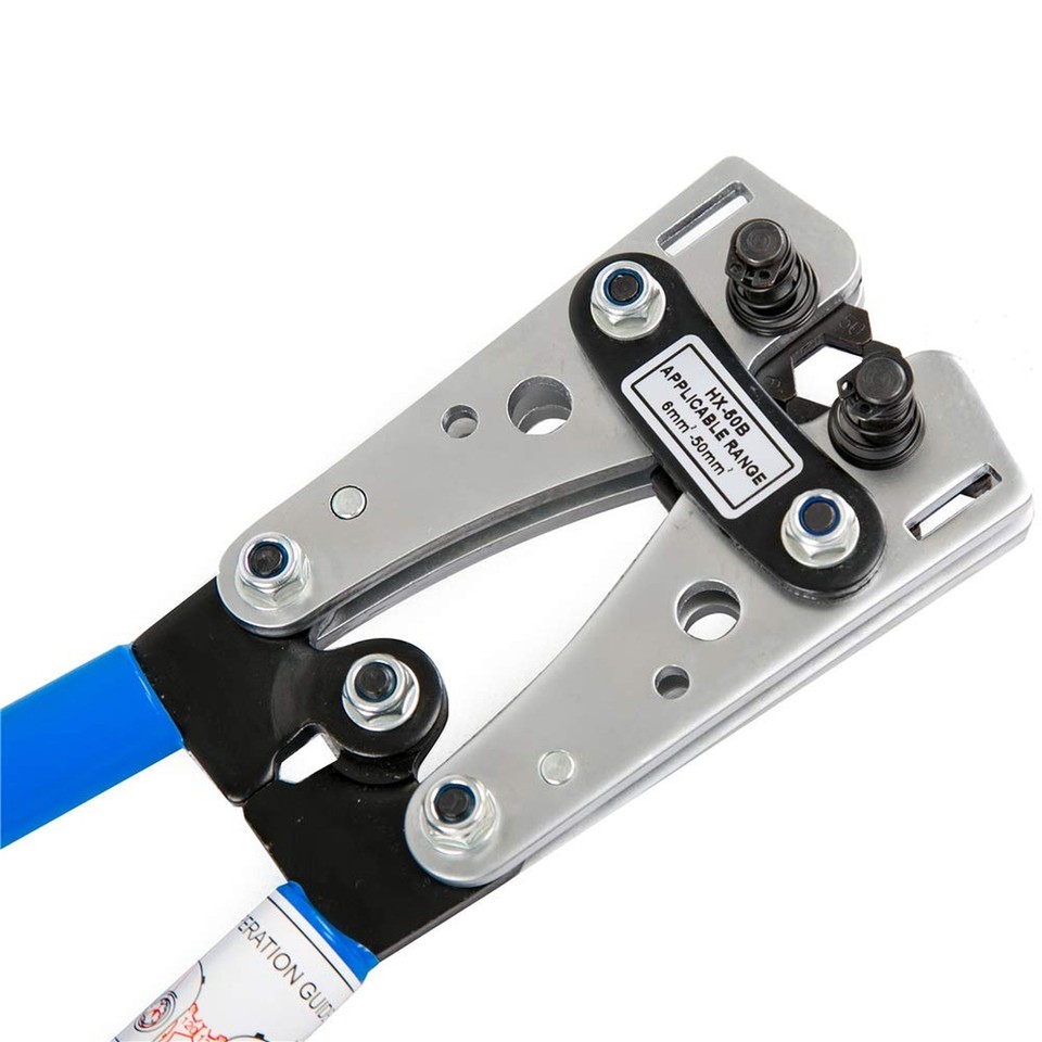 HomeGoal Wire Crimper Crimping Tool Cable Lug Crimper Ratchet Wire ...