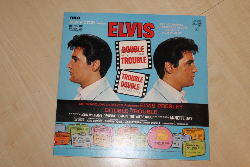 Elvis Presley, Double Trouble, RCA, Germany 1967 | eBay UK