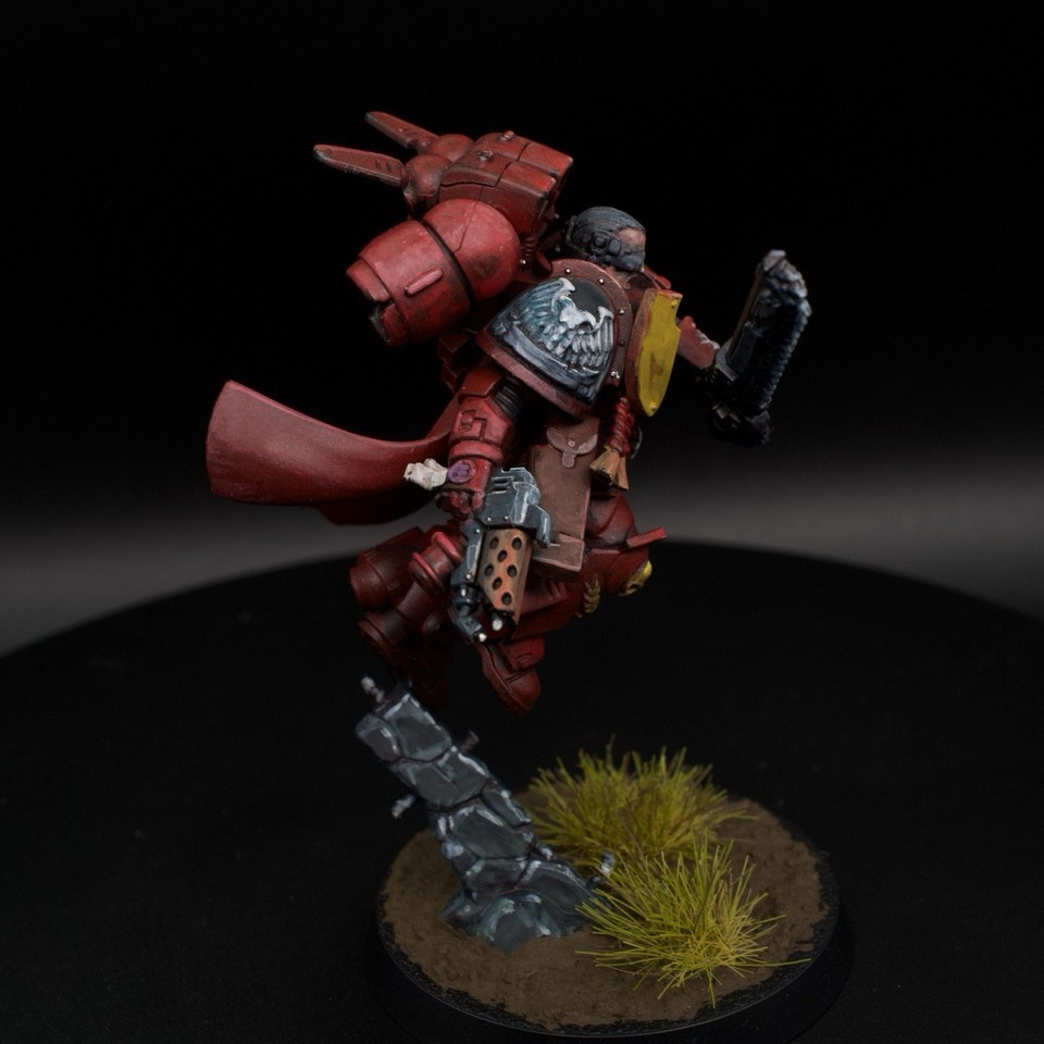 Primaris Captain With Jump Pack Painted Warhammer 40k Space Marines | eBay