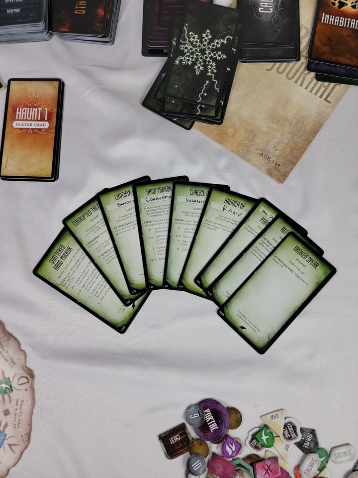 Replacment 9x Omen Cards for Betrayal Legacy Board Game P Reset Legacy ...