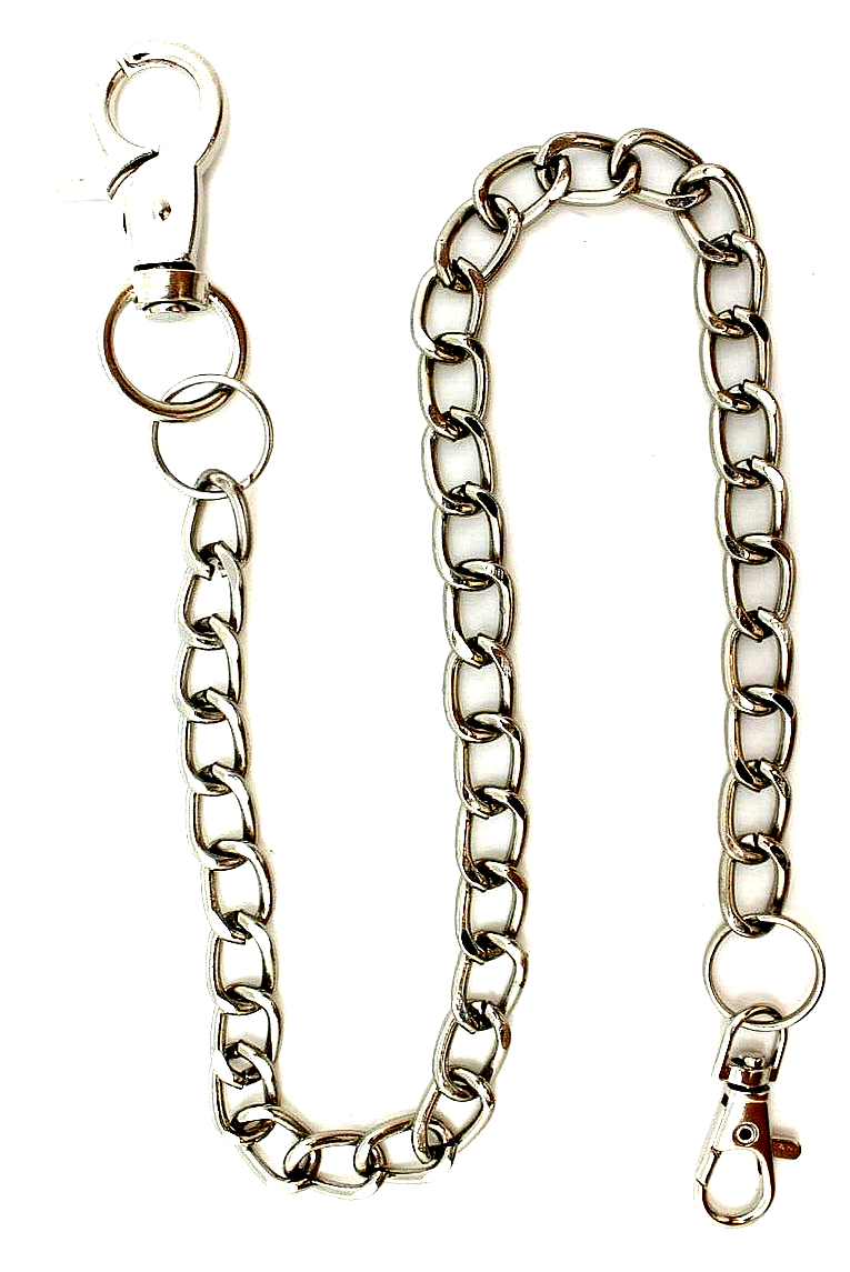 Stainless 21' in Long Chain Key Ring Replacement for Biker Bifold ...