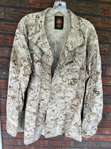 US Marines Desert Digital Camo Jacket Medium American… - Gem