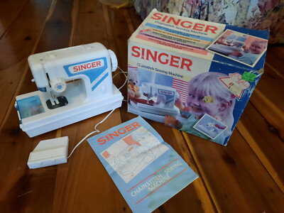 Singer Kids Chainstitch Cordless Sewing Machine Realistic Vintage Toy ...