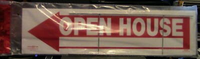 Hillman Sign Center: 6" X 24" Open Hpuse Sign (NIB) | eBay