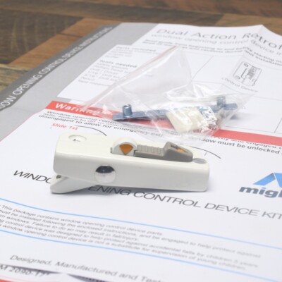 New Mighton Angel Ventlock WOCD Child Window Safety Device AVL-DA-830XO ...