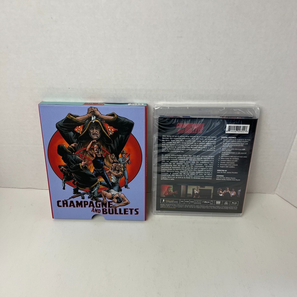 Champagne And Bullets Vinegar Syndrome Limited Edition Blu-ray New ...