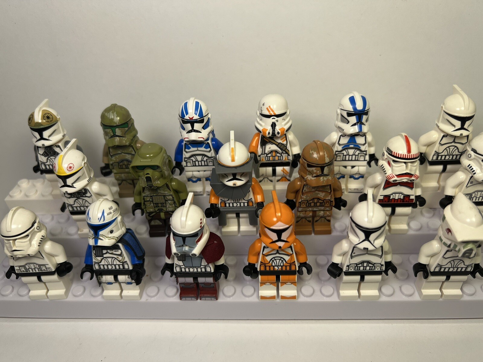 Lego Star Wars Clone Trooper Minifigure (Choose Your Clone!) Authentic ...