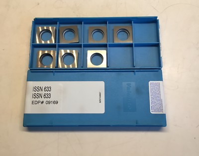 Valenite Carbide Insert Seats - ISSN 633 - Qty. 7 - NEW in BOX | eBay