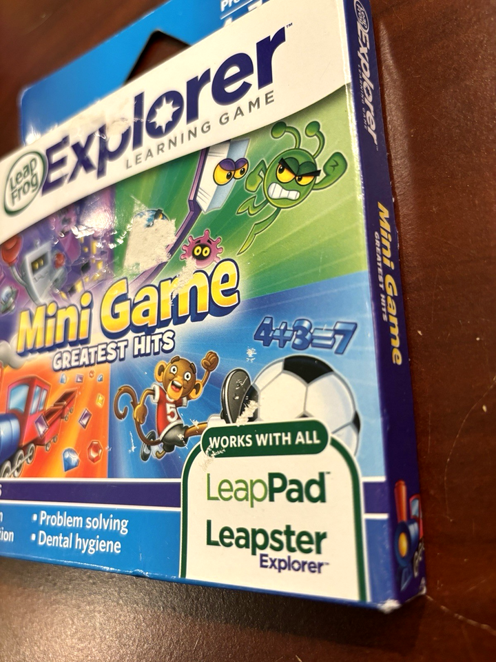 LeapFrog LeapPad Explorer Learning System: Mini Game Hits, Leap Pad 1 2 ...