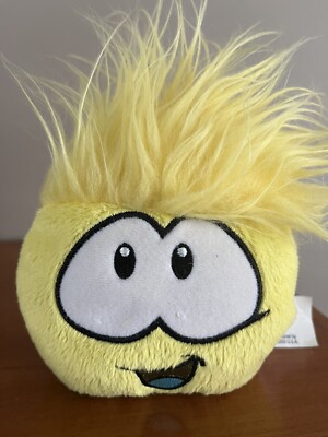 Disney's Club Penguin Yellow Puffle Plush | eBay