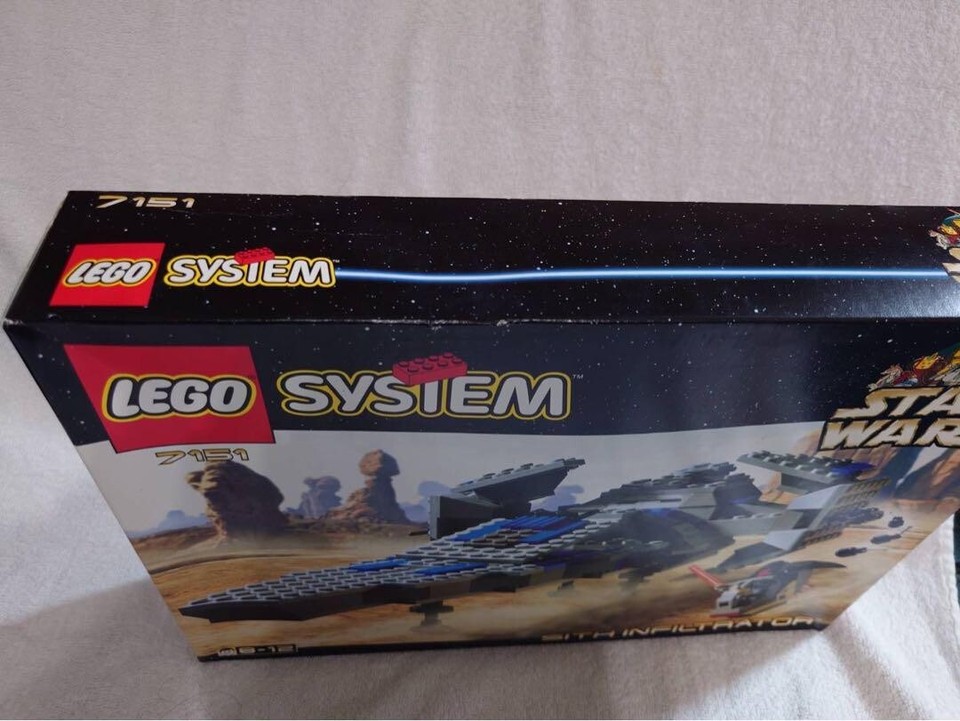 LEGO Star Wars 7151 Sith Infiltrator (1999) Sealed Vintage Collector’s ...