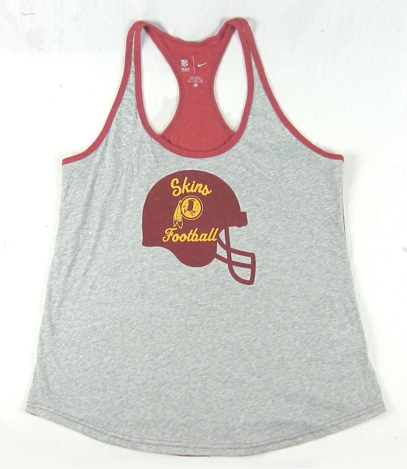 Nike - NWT Licensed Washington Redskins Gray/Red Racerback Tank Top ...