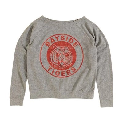 Saved By The Bell Womens/Ladies Bayside Tigers Logo Off Shou TT561 ...