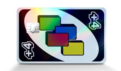 Uno Plus 4 Holographic Card Skin 2 Pack Draw Four Wild Meme Game Decal ...