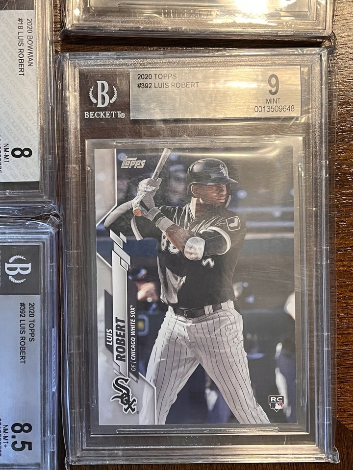 CARDS BASEBALL BECKETT LUIS ROBERT ROOKIE 5 CARDS | eBay UK