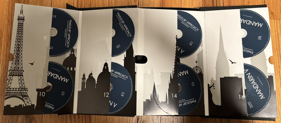 PimsLr CDs Language Approach Gold Edition Course Mandarin Levels 1 to 5 ...