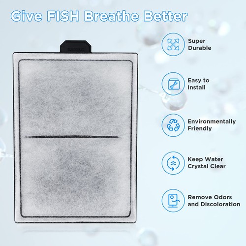 12 Packs PF-S Filter Cartridge for Top Fin Silenstream PF10 Power ...