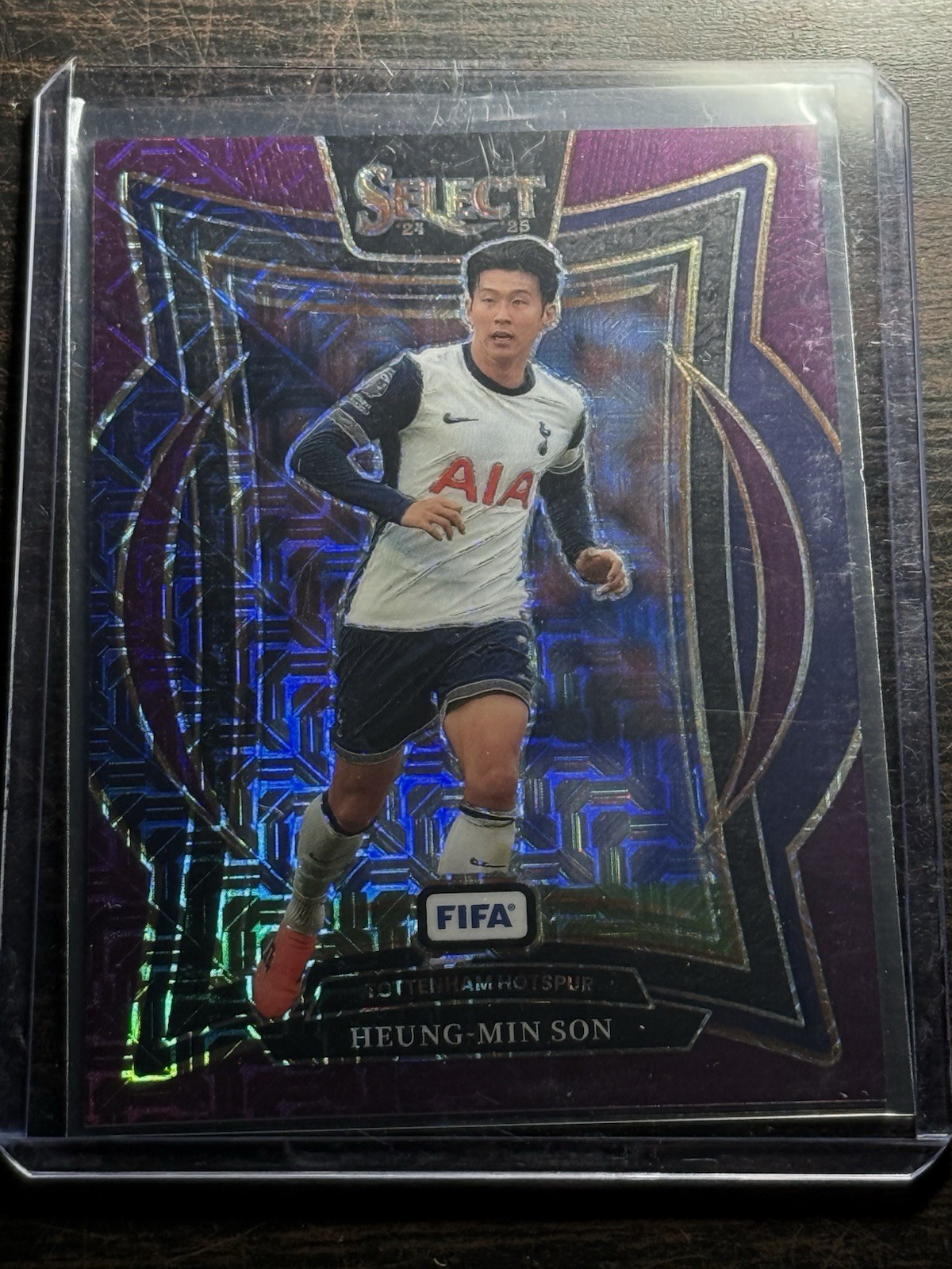 Heung-Min Son 2024 Select FIFA #27 Terrace Gold Mojo /10 Price Guide ...
