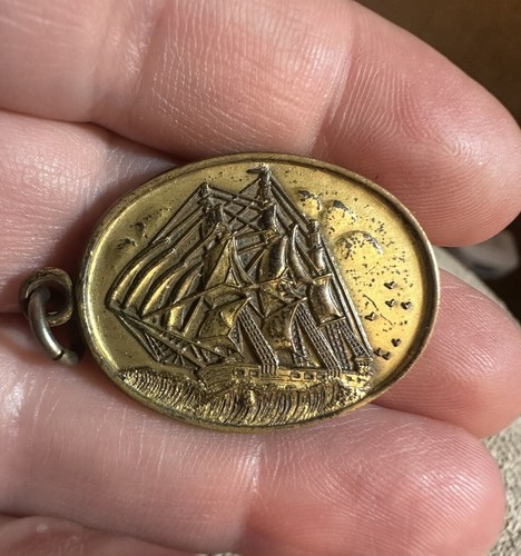 ‌Vintage USF Constellation Ship Maryland MD Charm Pendant U.S.F. | eBay