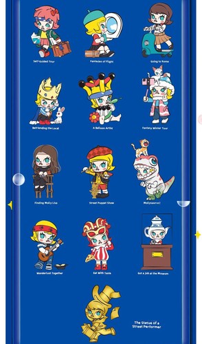 POP MART Molly Imaginary Wandering Series Confirmed Blind Box Figure | eBay