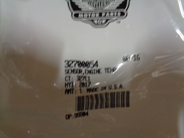 OEM Genuine Harley Davidson Sensor Engine Temp 32700054 for sale online ...